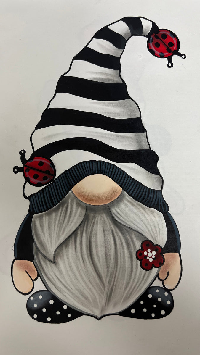 Gnome ladybug – WoodArtStudio